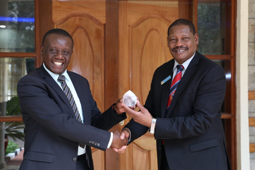 Courtesy Call by the Kenya Revenue Authority Commissioner Dr. Fred ...