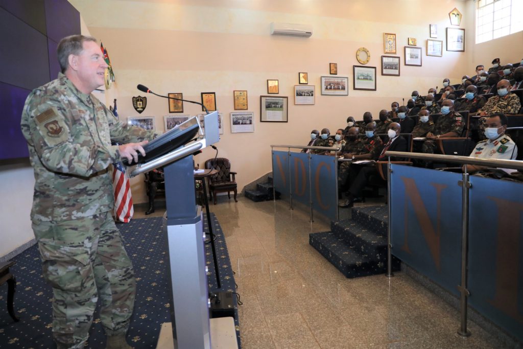 Lecture by Gen. James B. Hecker(Commander, U.S. Air Forces in Europe ...