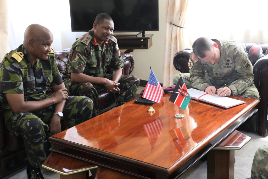 Visit by Maj Gen Todd Wasmud from U.S Army Commanding General Southern ...
