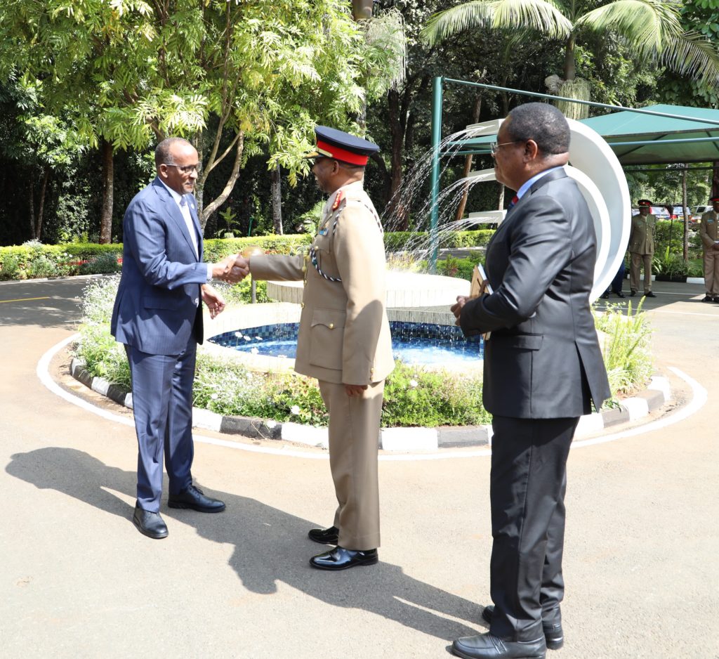 Official opening of Course 27-2024/2025 and Keynote address by Defence Cabinet Secretary Hon ...