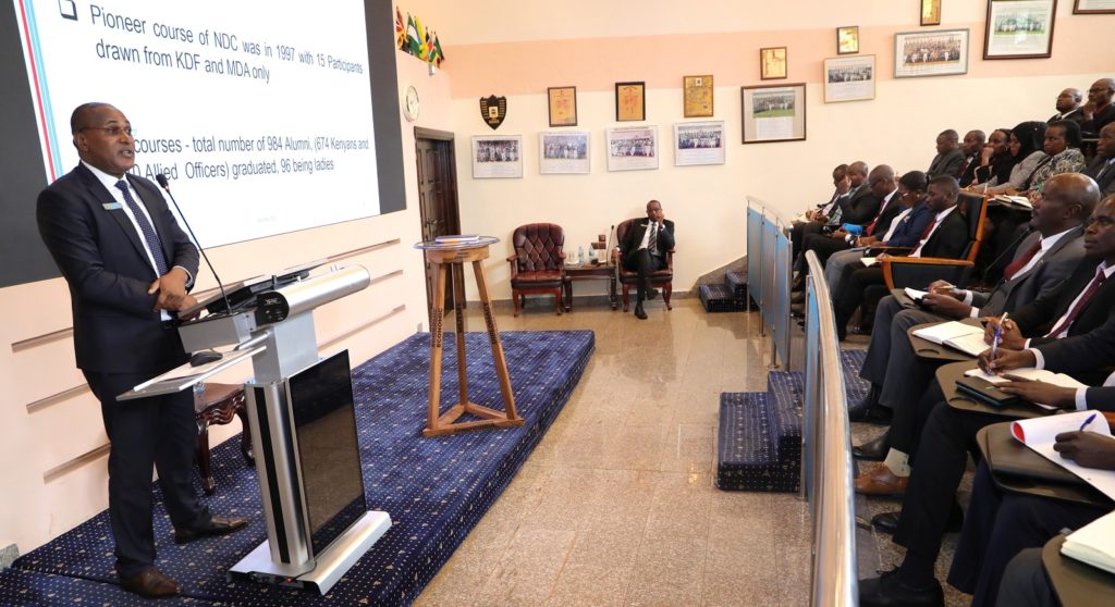 Visit by National Intelligence University College (NIRUC) Participants ...