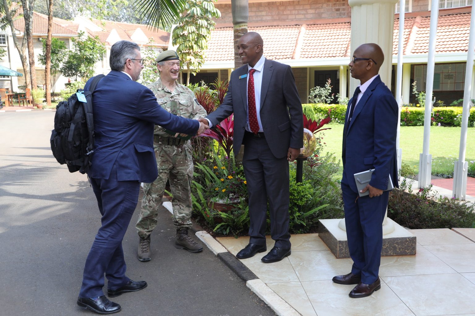 Visit and Course Design Support by Air Vice-Marshall Philip Lester (RAF ...